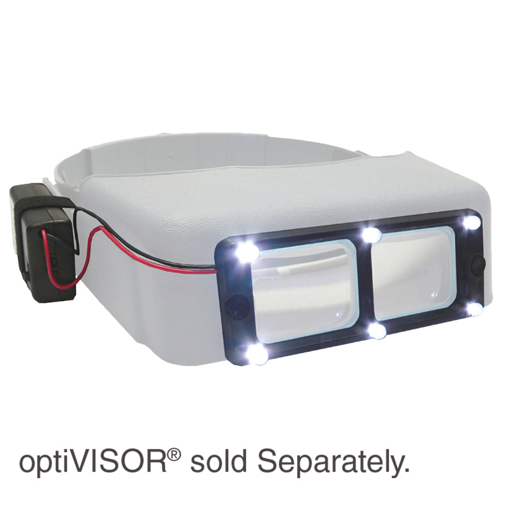 Quasar LED Light Attachment for OptiVISOR® – KTS Tooling Supply Inc.