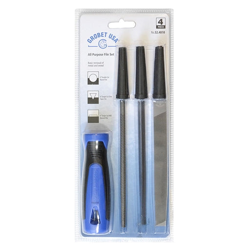 All Purpose File Set - 4 Pieces – KTS Tooling Supply Inc.
