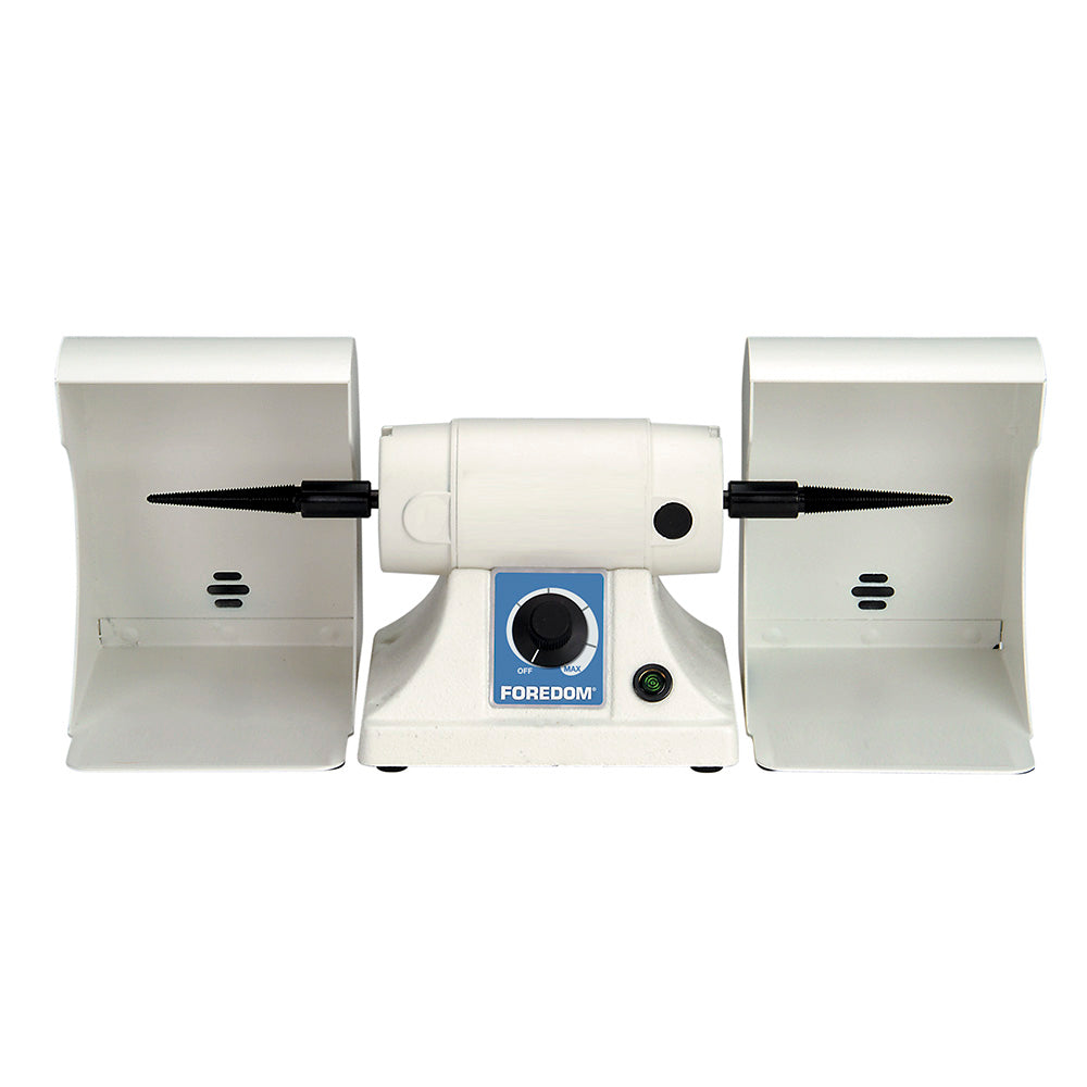 Foredom Bench Lathe with 2 Hoods – KTS Tooling Supply Inc.